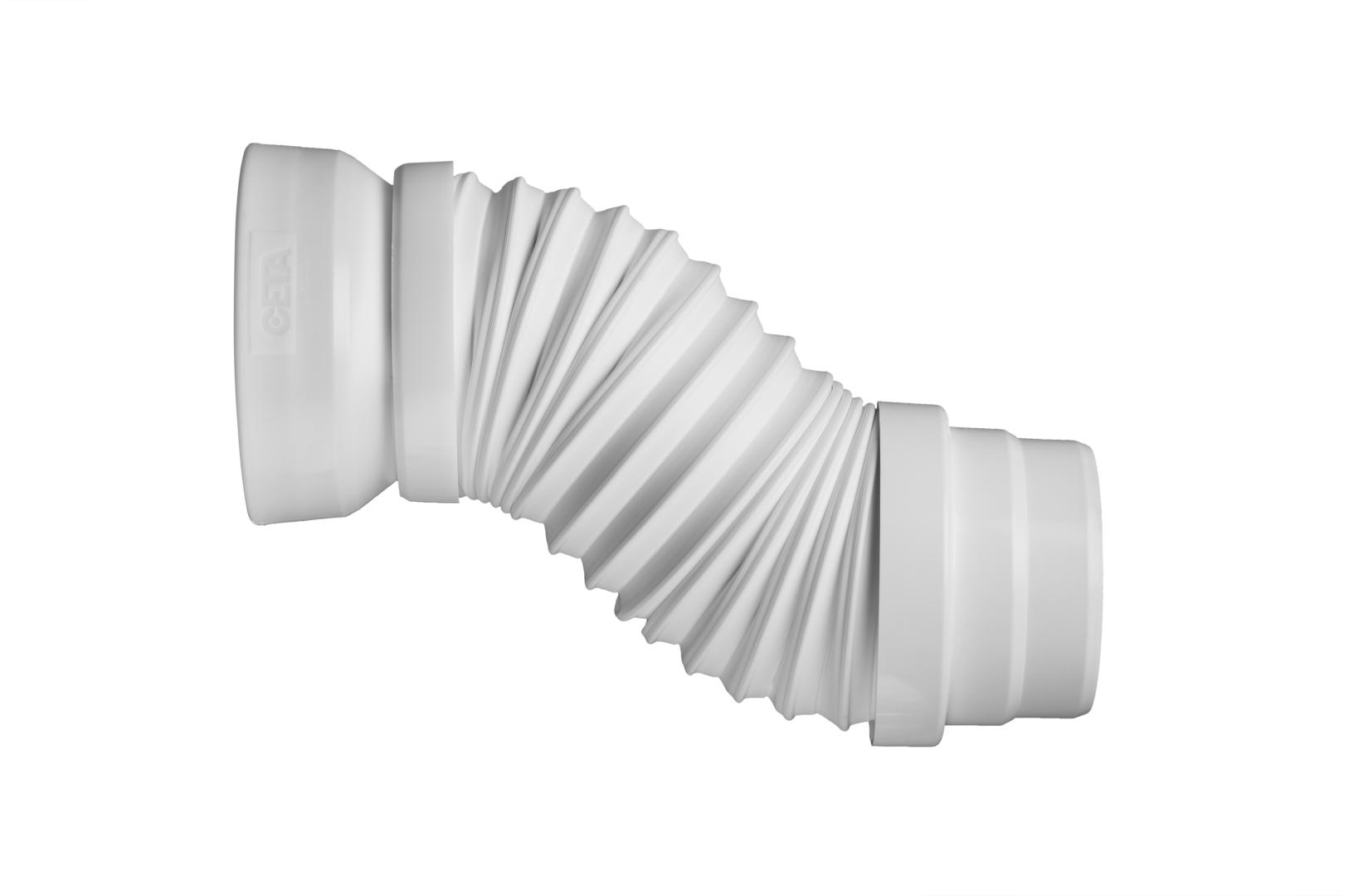 Raccord WC sur pied, Tube extensible PVC renforcé, Raccord extensible ...